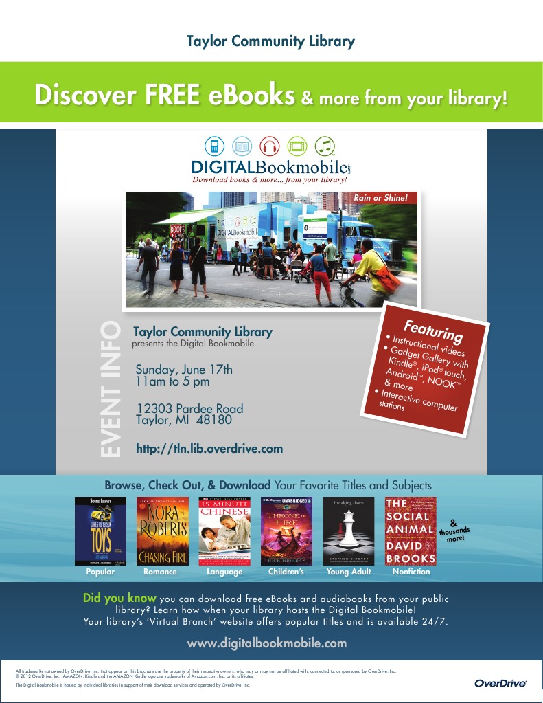 Digital Bookmobile Flier | PDF | Social Science