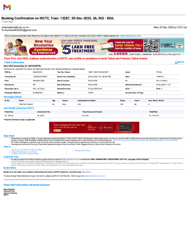 Praphul Kumar Tkt | PDF | Service Industries