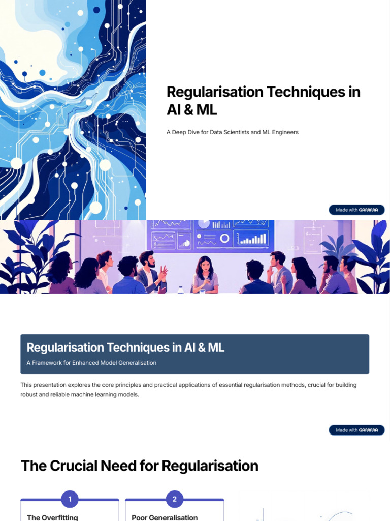 Regularisation Techniques in AI and ML | PDF | Machine Learning ...