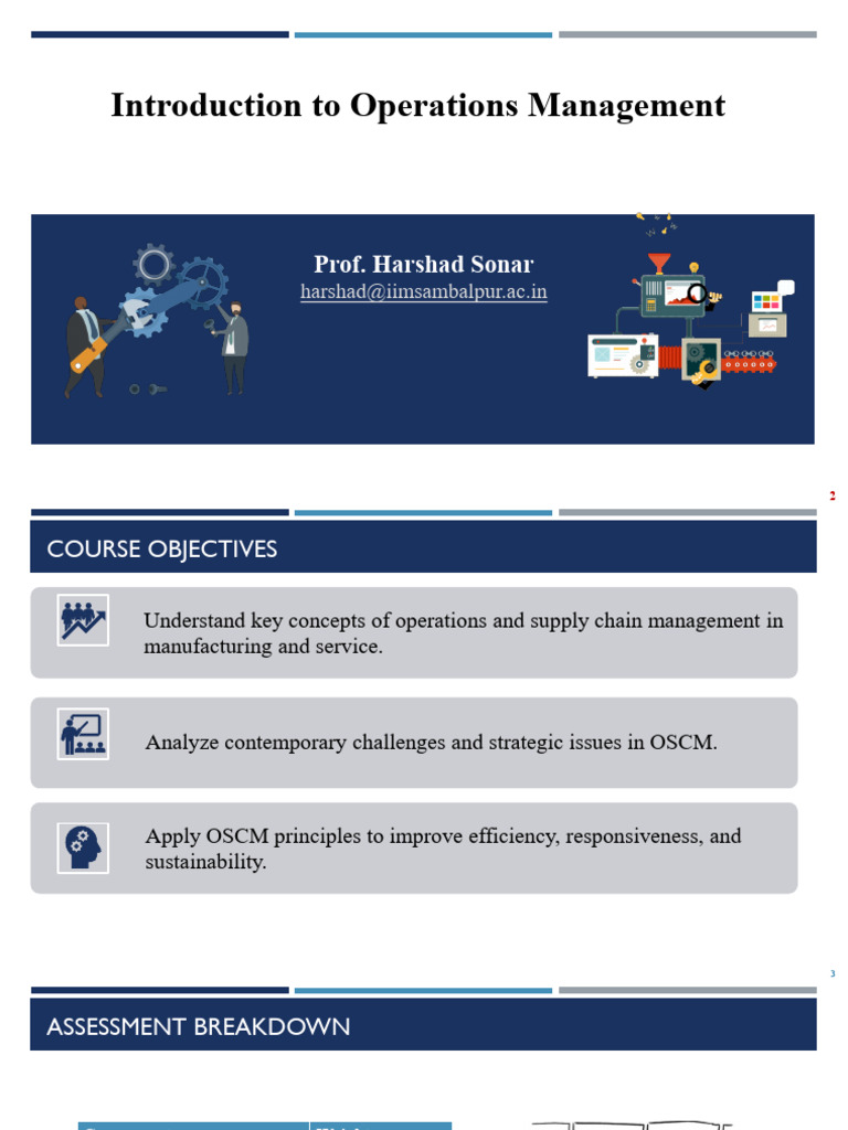 Introduction to Operations Management | PDF | Operations Management ...