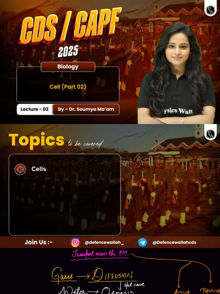 147) Cell 02 Class Notes | PDF