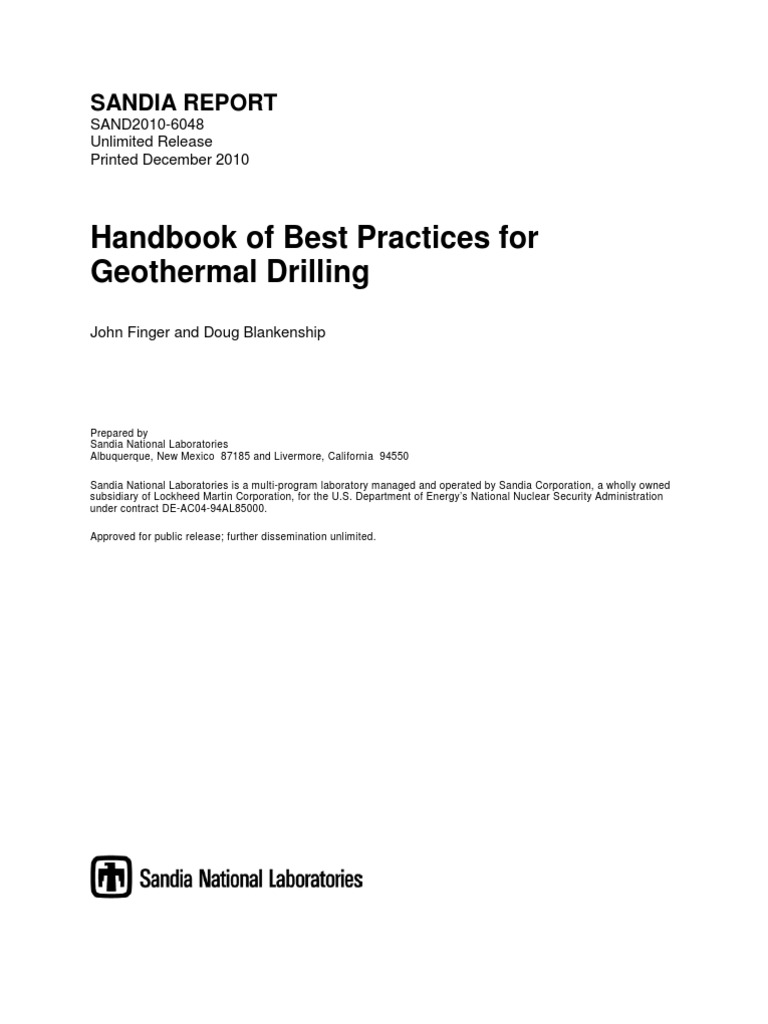Drilling Handbook | PDF | Plate Tectonics | Geothermal Energy