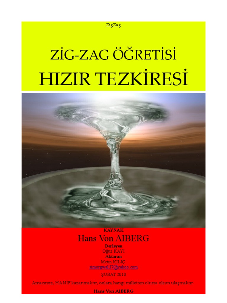 ZigZag Hızır Tezkiresi | PDF