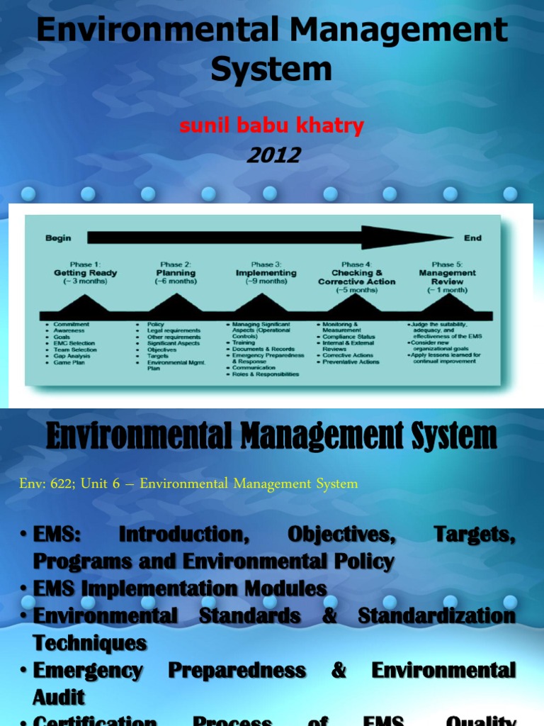 Environmental Management System Overview | PDF | Economies | Business