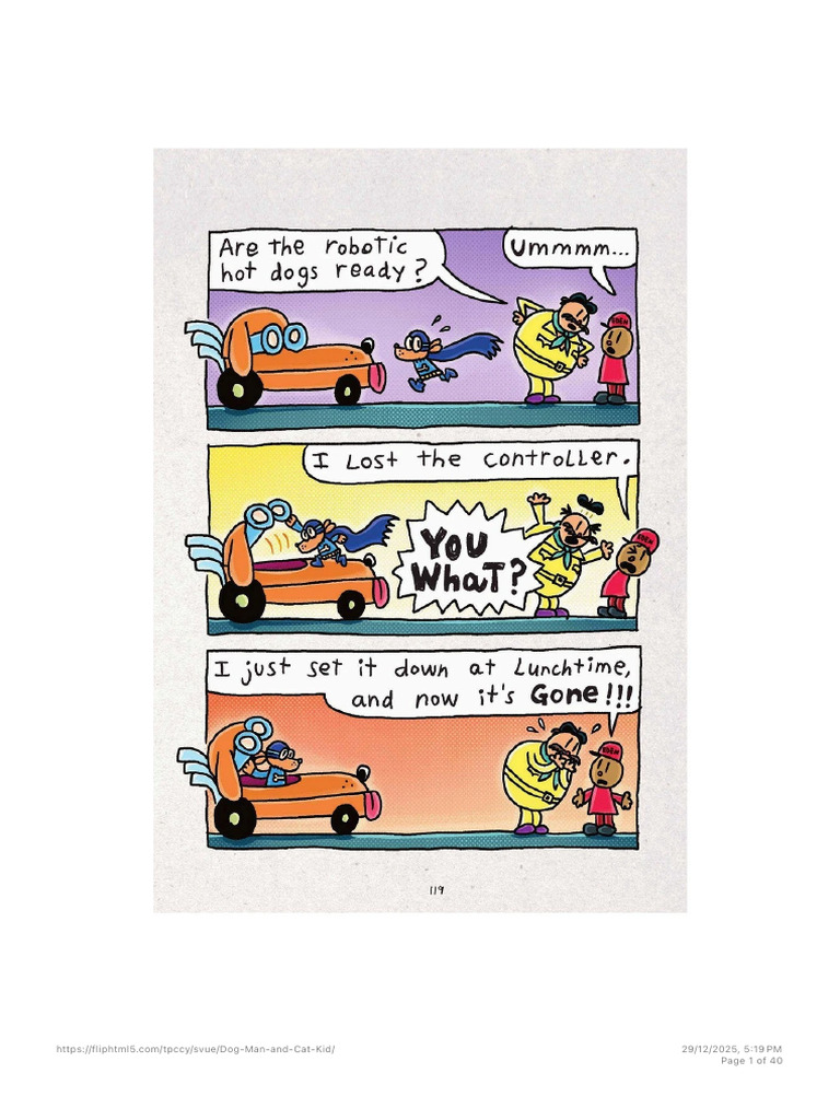 4-4 Dog-man-And-cat-kid - Flipbook by Digital Pss Bharathiyar Sjk (t ...