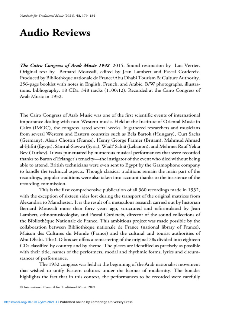 the-cairo-congress-of-arab-music-1932-2015-sound-restoration-by-luc ...
