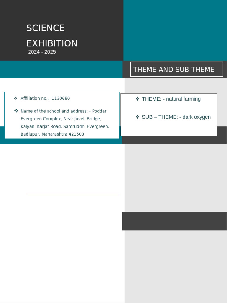 Science Exhibition | PDF