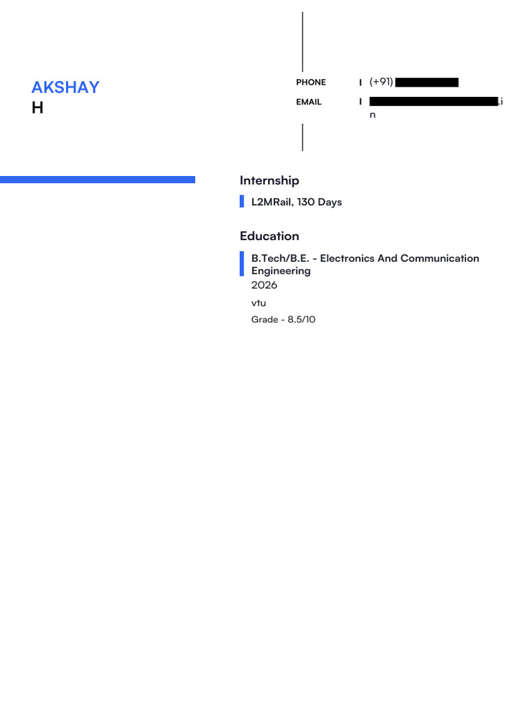 Naukri AkshayH[Fresher] | PDF