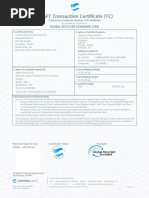 Transaction Certificate Policy V3.1 Overview | PDF | Database ...