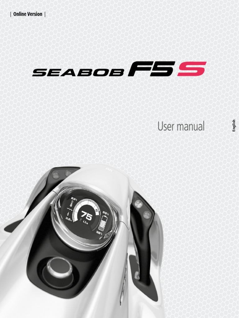 Seabob-f5s Manual En | PDF | Battery Charger