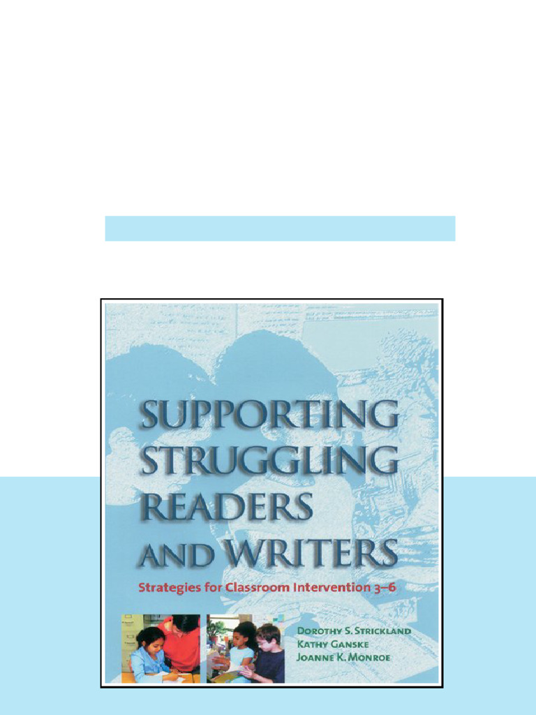 Supporting Struggling Readers And Writers Strategies For Classroom ...