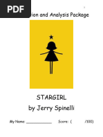 Stargirl Study Guide and Questions | PDF