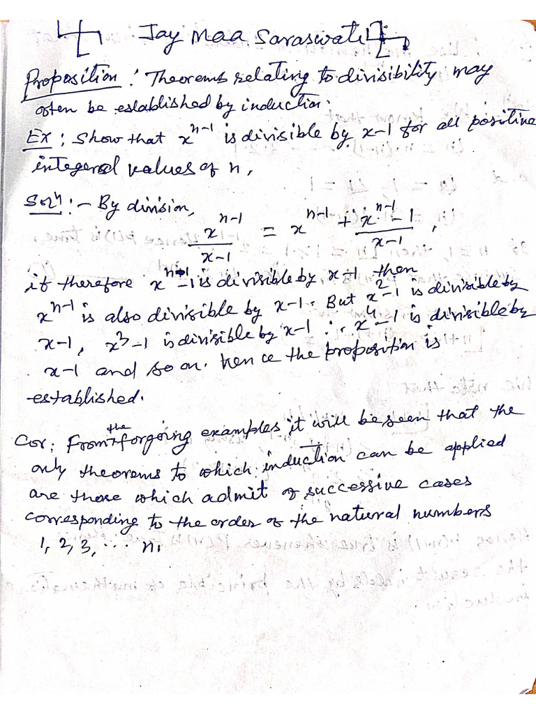 Maths Notes | PDF
