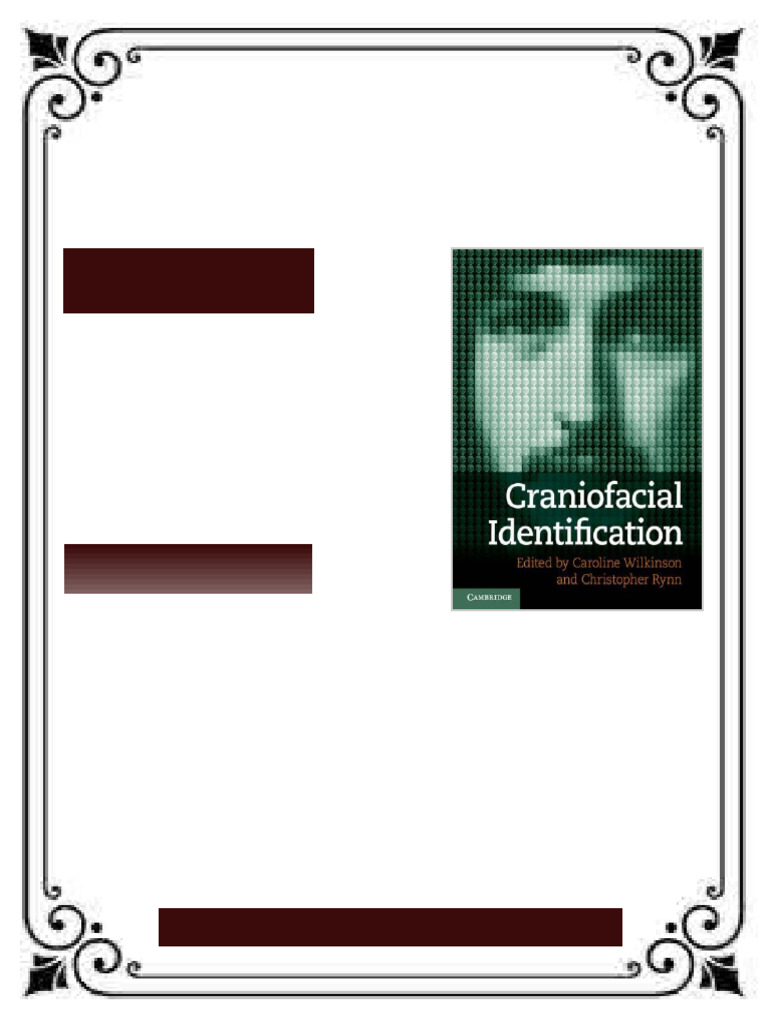 Craniofacial identification 1st Edition Caroline Wilkinson ebook high ...