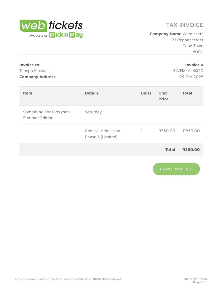 Tax Invoice 2 | PDF