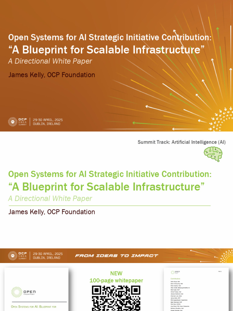 Scalable AI Infrastructure Blueprint | PDF | Data Center | Scalability
