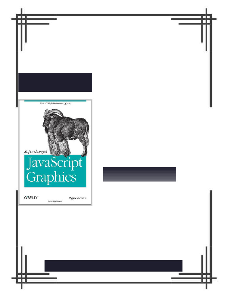 Supercharged JavaScript Graphics 1st Edition Raffaele Cecco ebook always available | PDF | J ...