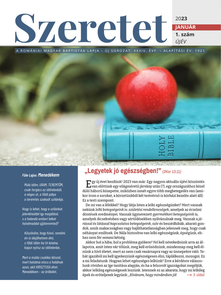 Szeretet Jan 23 | PDF