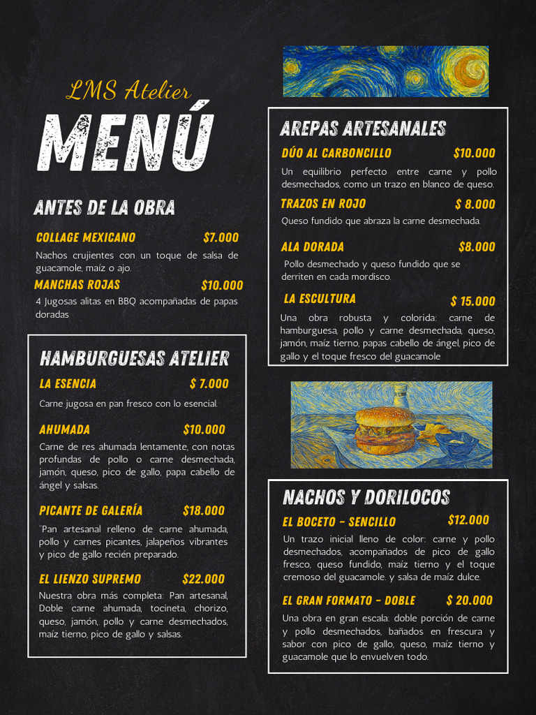 Menú LMS Atelier | PDF