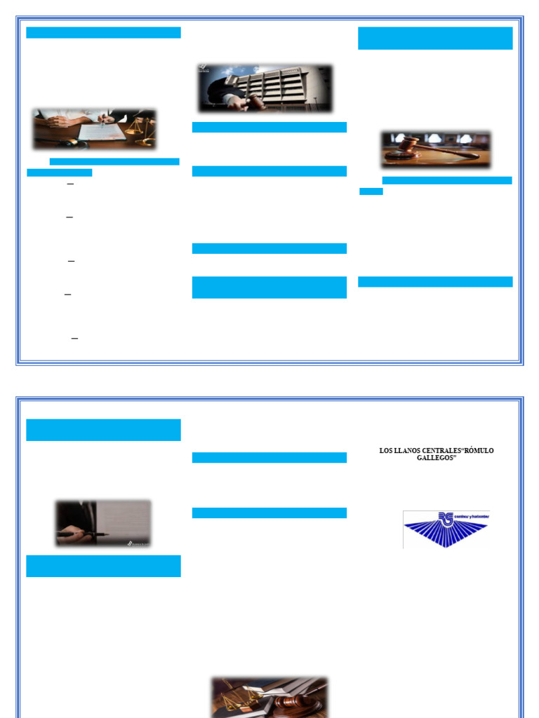 Triptico de Contencioso (1)-1 | PDF | Justicia | Crimen y violencia