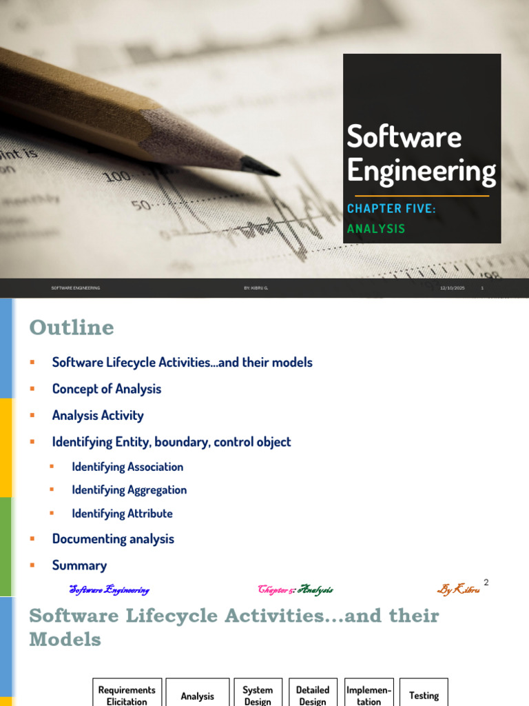SW Eng Course Chapter 5 Analysis | PDF | Use Case | Unified Modeling ...