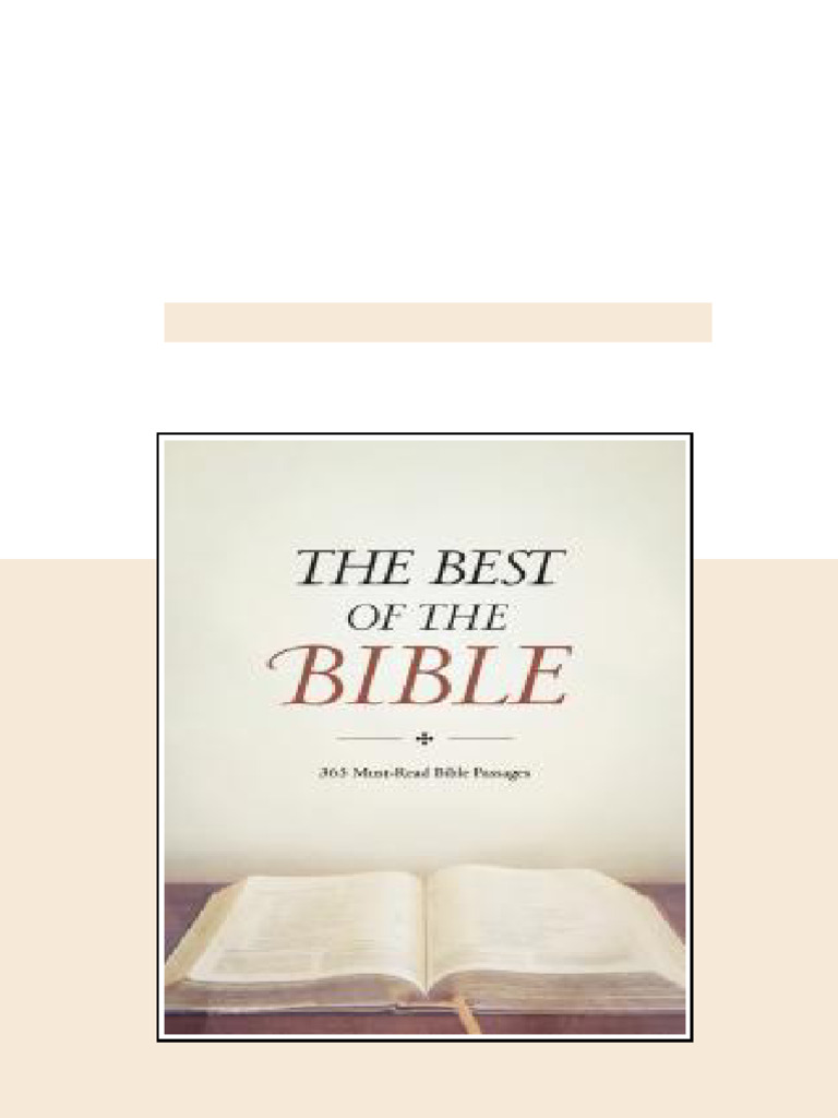 (Ebook) The Best of the Bible by The Barton-Veerman Co. ISBN ...