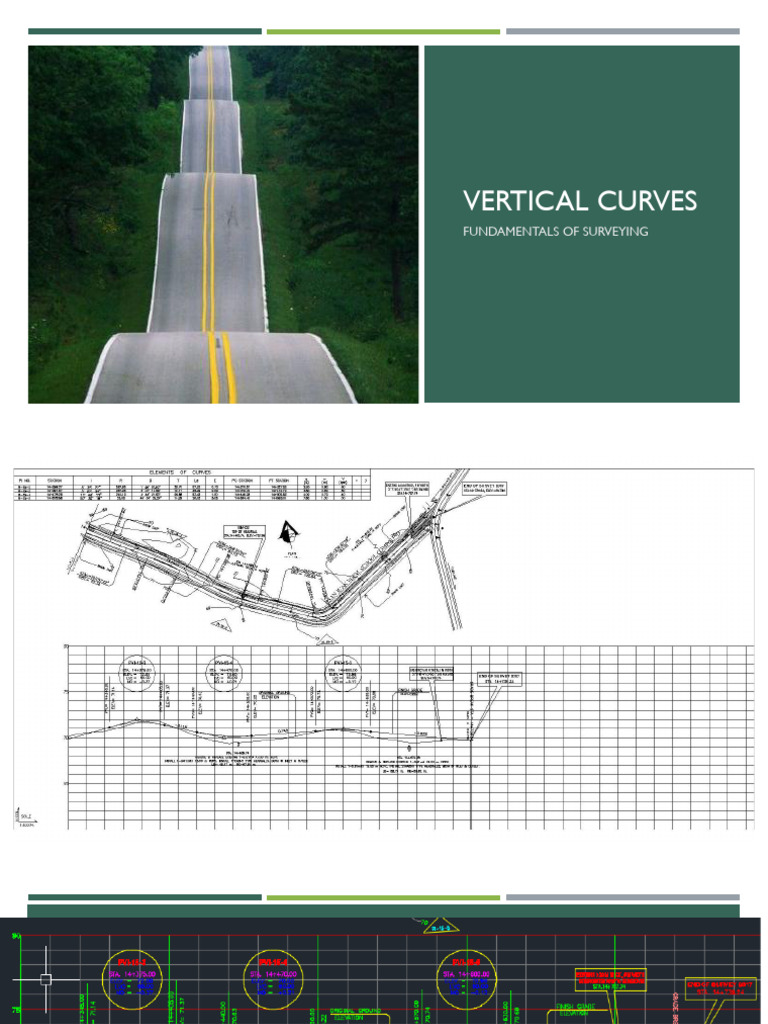 Vertical Curves in Surveying Explained | PDF | Elementary Geometry ...