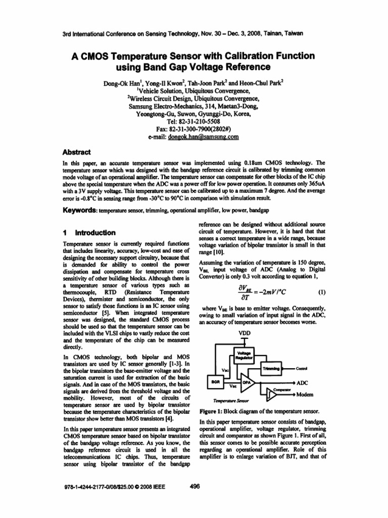 Eetop.cn_cMOS Temp. Sensor With Calibration Function | PDF ...