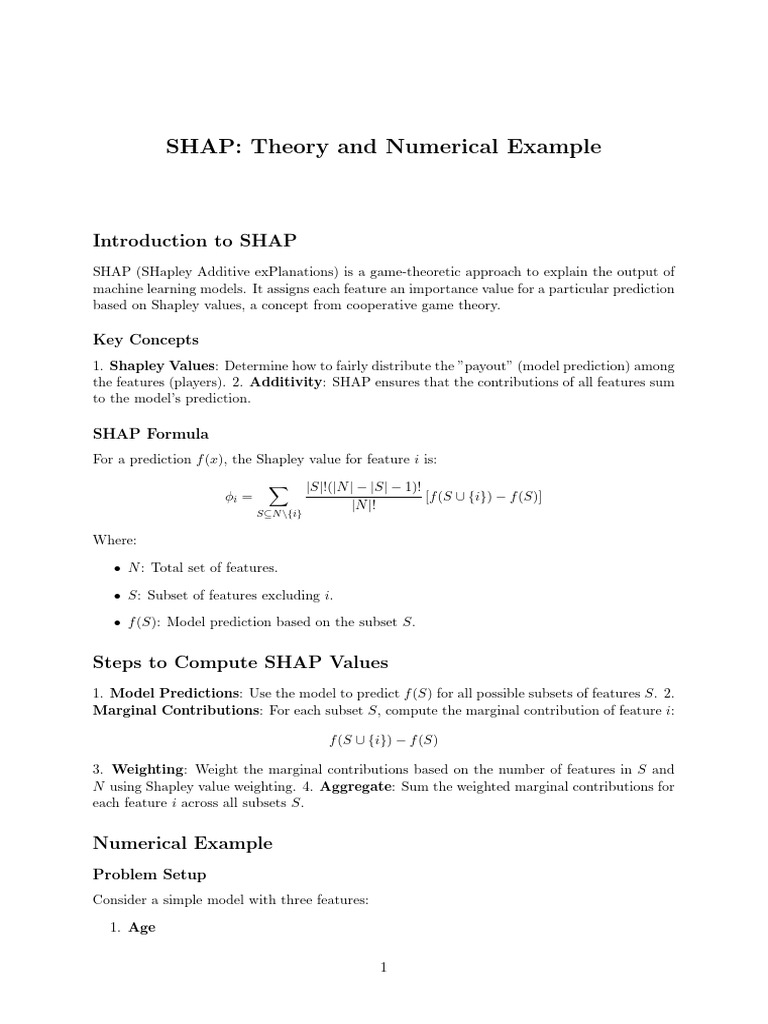 Shap | PDF | Applied Mathematics