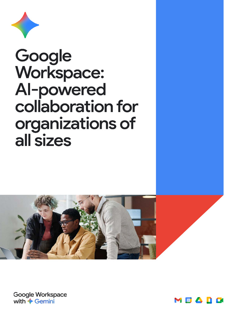 Google Workspace Ai Powered Collab for Organizations of All Sizes | PDF ...