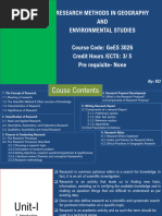 Understanding Research in Geography | PDF | Scientific Method ...