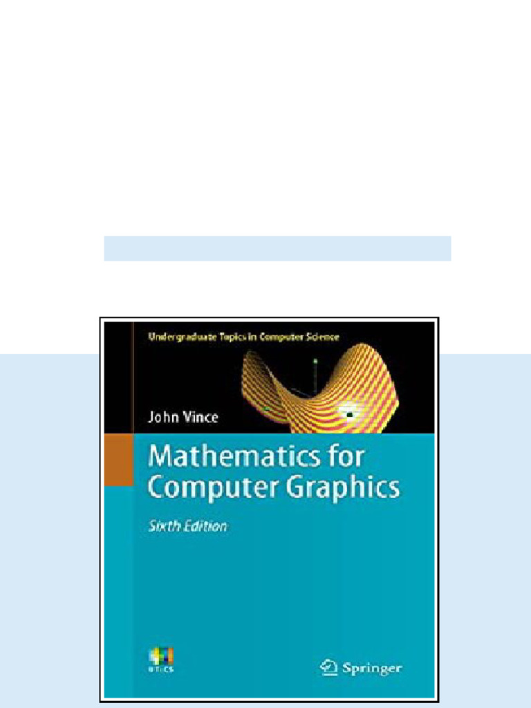 (Ebook) Mathematics for Computer Graphics (Undergraduate Topics in ...