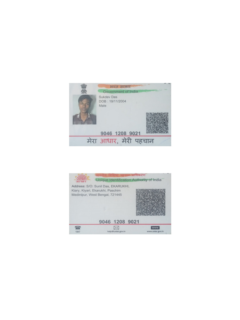Adhar Card | PDF