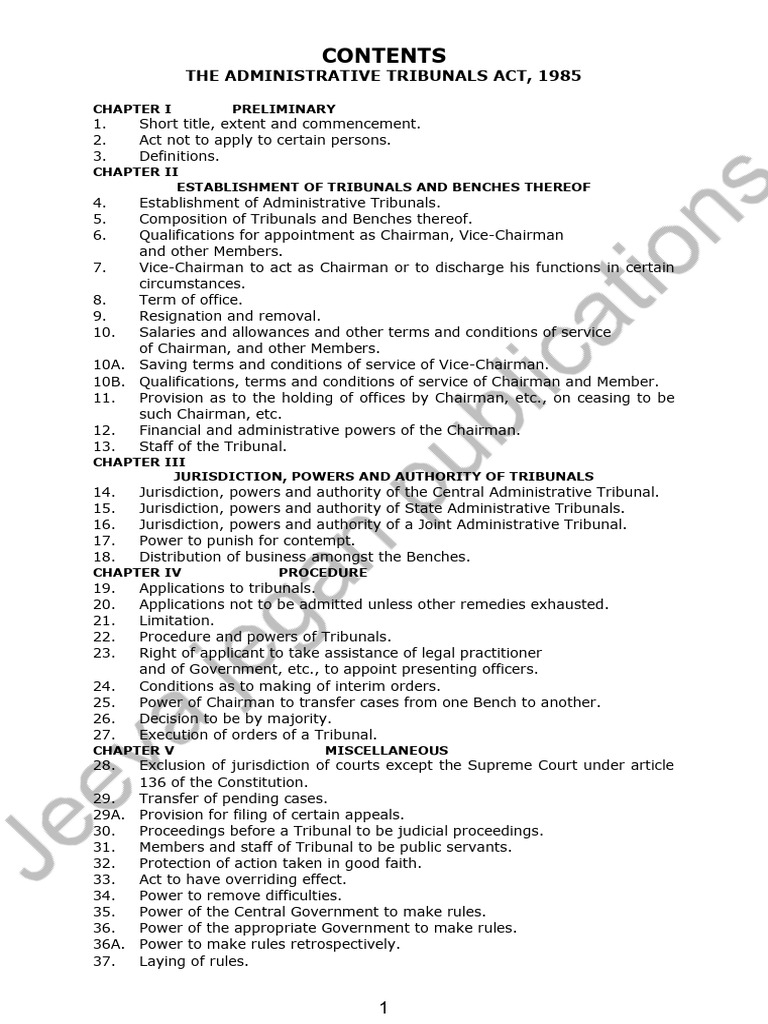 Administrative Tribunals Act 1985 | PDF | Jurisdiction | Common Law