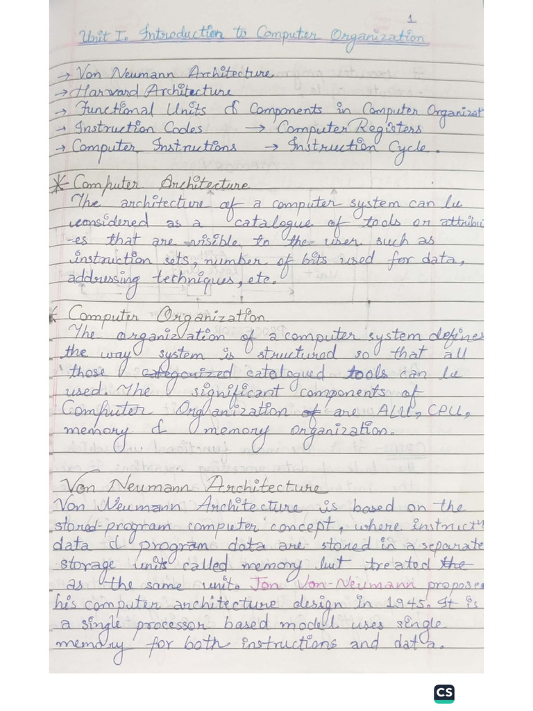 CSA Imp Notes | PDF