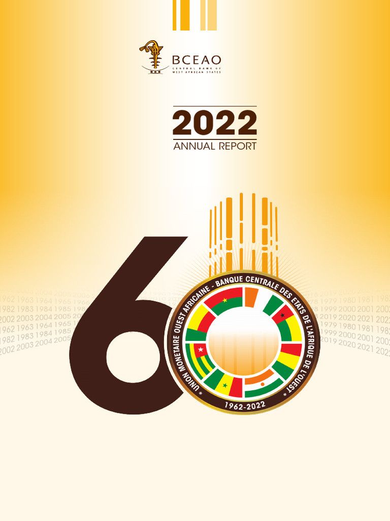 BCEAO 2022 ANNUAL REPORT (1) | PDF | Inflation | Government Budget Balance