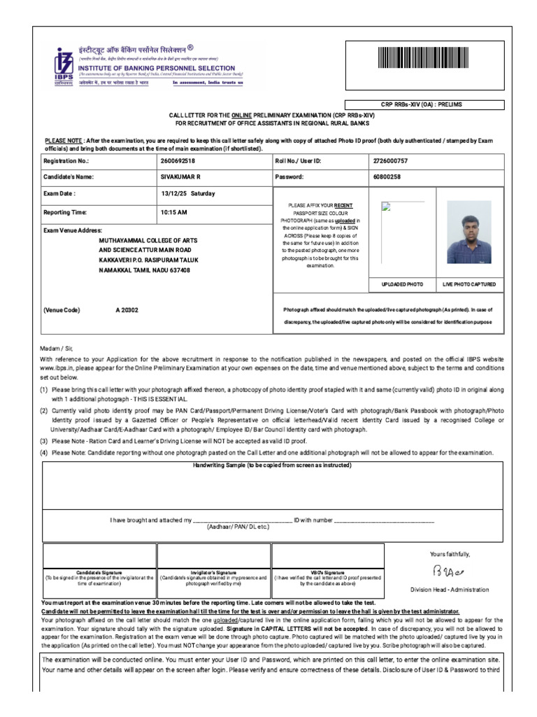 rrb clerk (1) | PDF | Identity Document | Driver's License