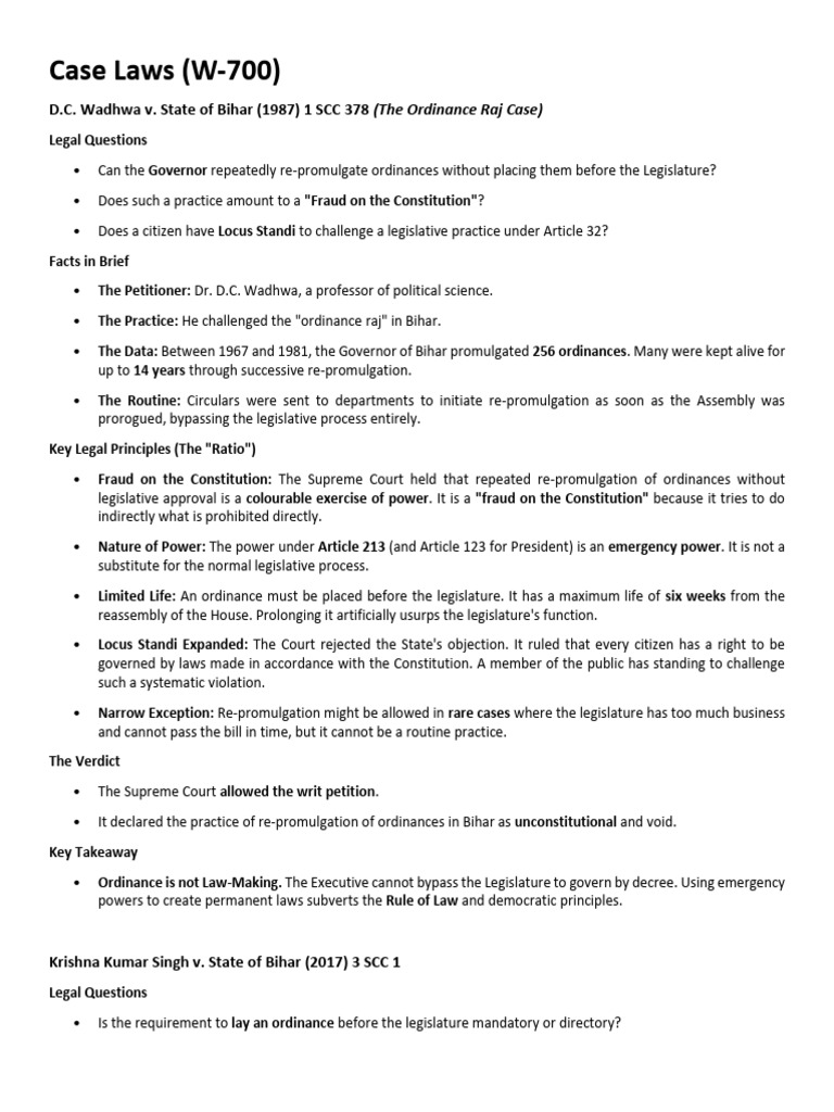 Consti Unit 5 | PDF | Legislature | Judicial Review