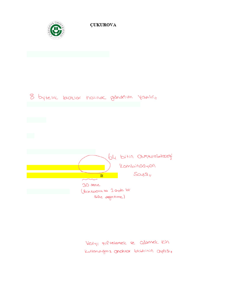 Lecture6 Cryptographic-Algorithms 4 | PDF | Encryption | Key (Cryptography)