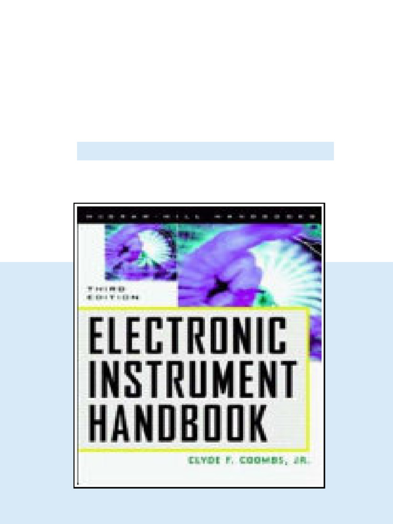 Electronic Instrument Handbook Third Edition Clyde F. Coombs - ebook ...