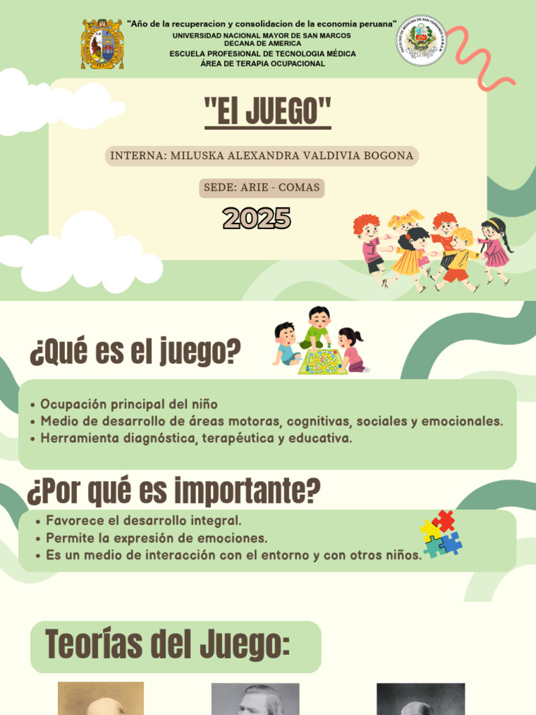 Expo -Juego - Valdivia Miluska | PDF | Las emociones | Autorregulación ...