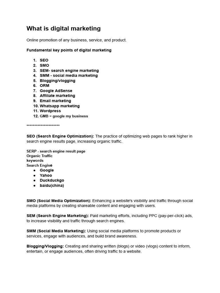 Essential Digital Marketing Strategies | PDF | Search Engine ...