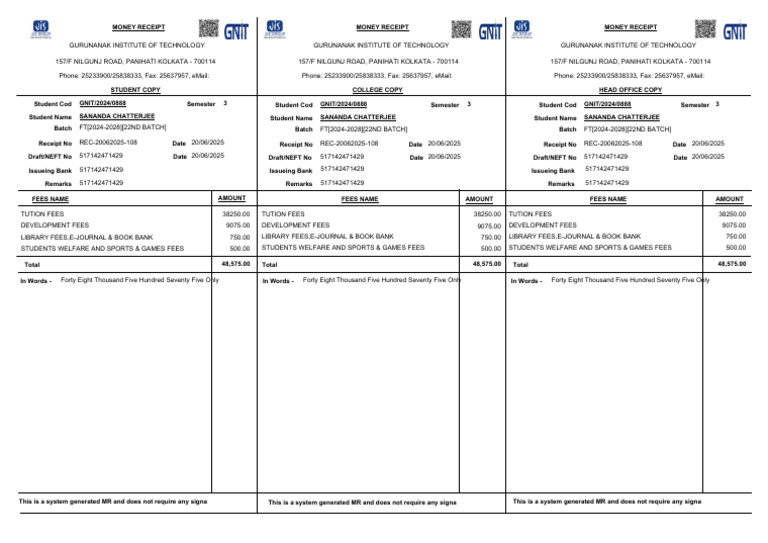 Sananda Chatterjee (1) | PDF | Fax