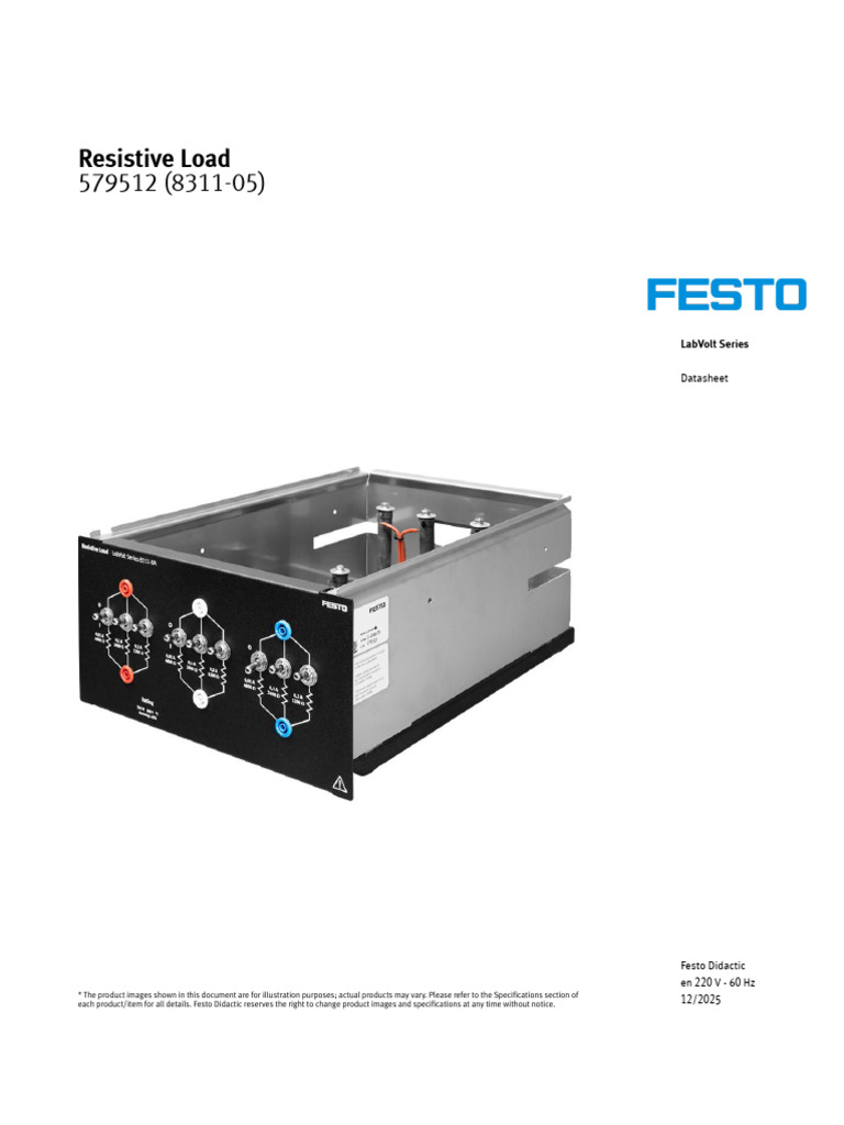 datasheet_763359(50-8311)_en_220V_60Hz (1) | PDF | Resistor ...