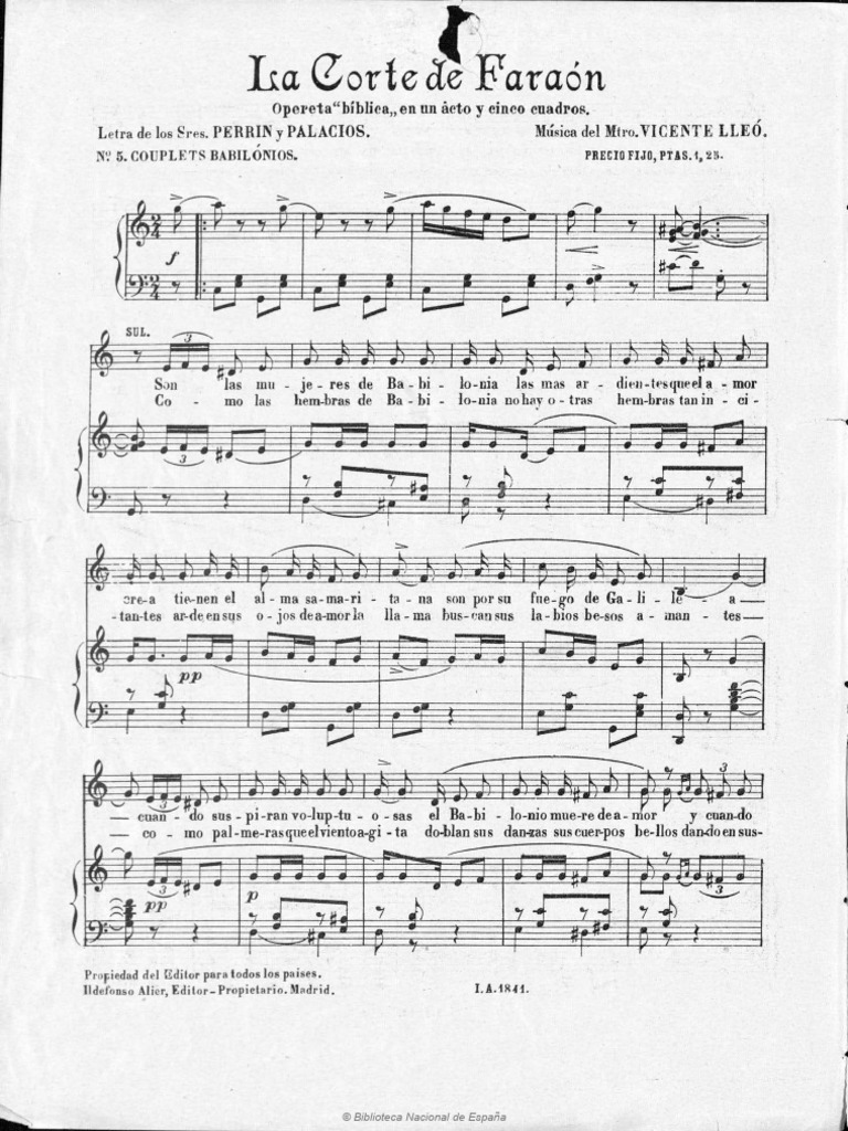 Couplet Babilónicos. La Corte Del Faraón | PDF