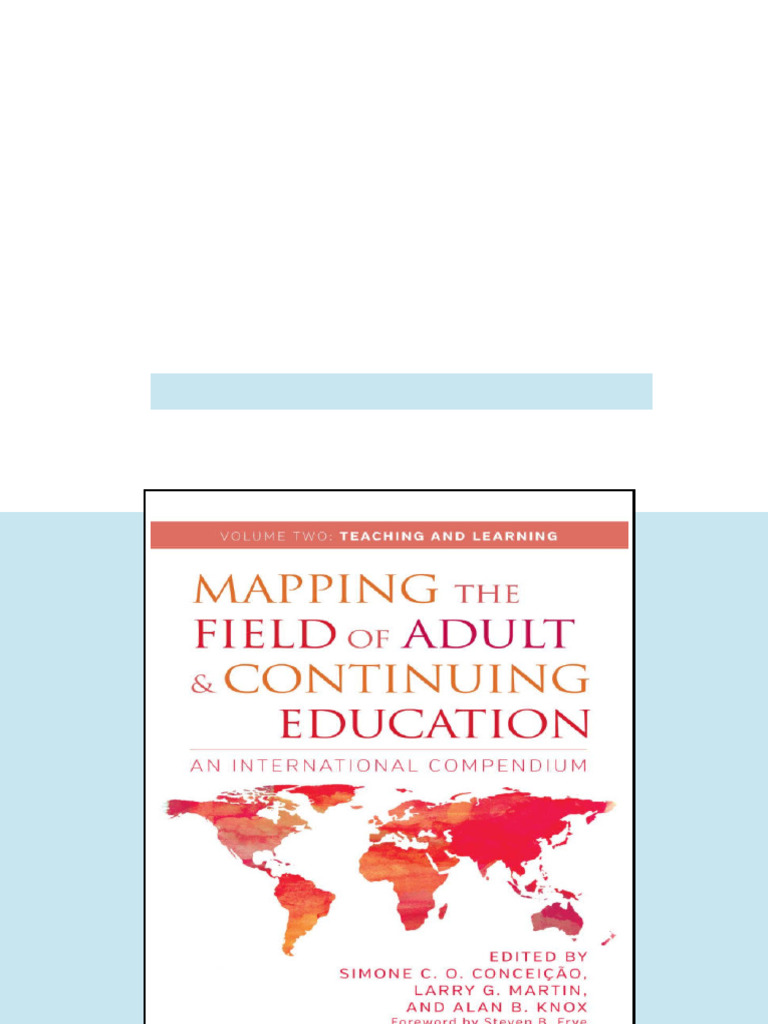 (Ebook) Mapping the Field of Adult and Continuing Education : An ...