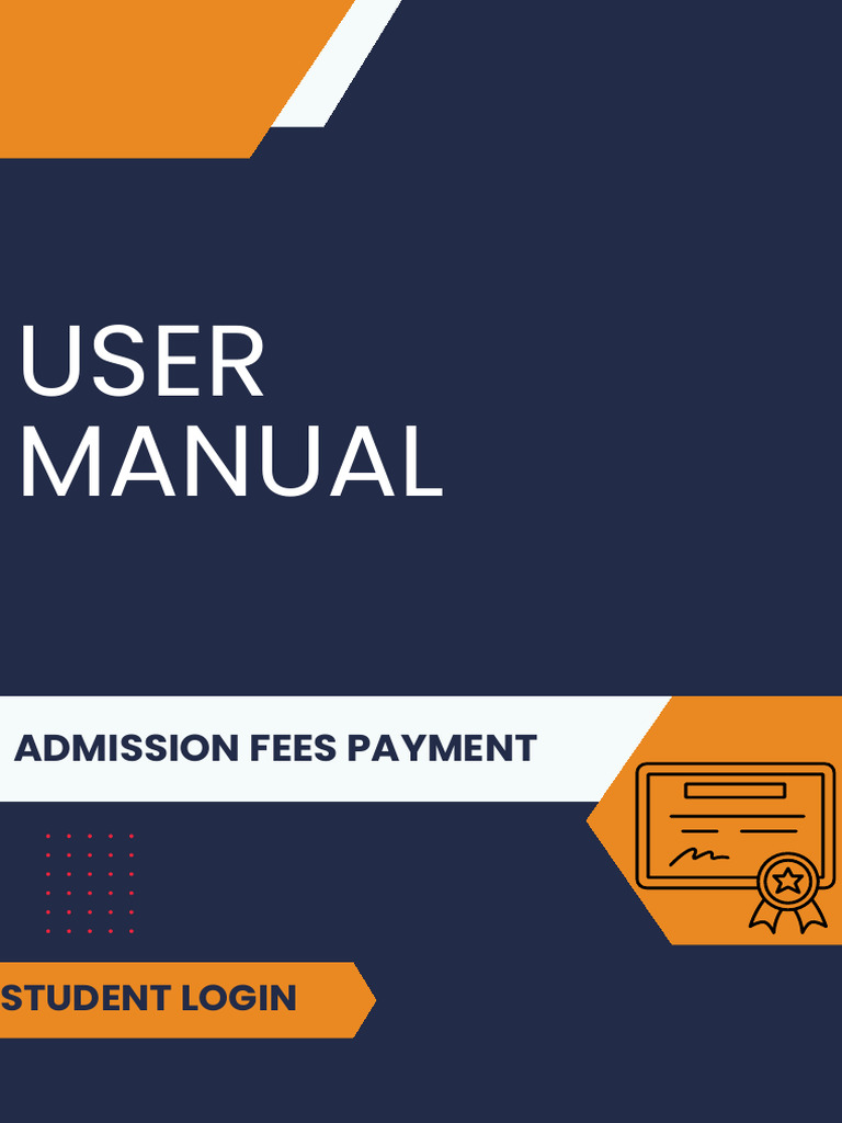 Student Side User Manual for 2nd Year on-Wards Admission 2025-26 | PDF
