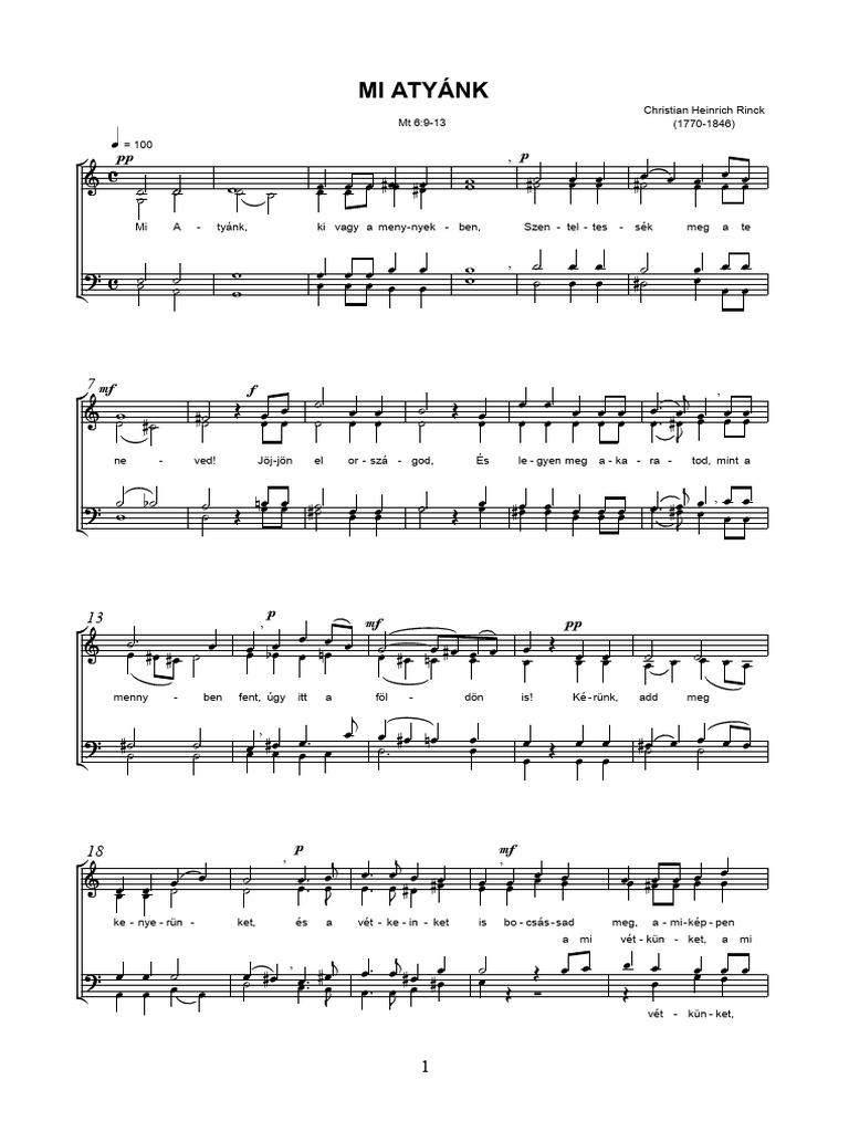 Mi Atyánk | PDF