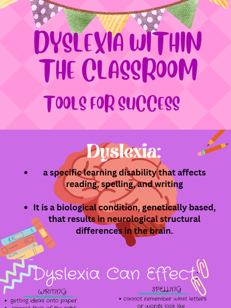 Tools for Supporting Dyslexic Students | PDF | Dyslexia | Human ...