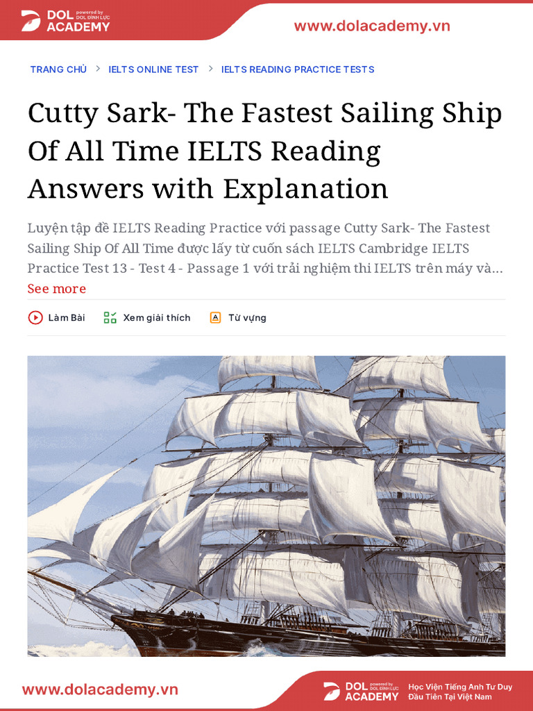 Cutty Sark The Fastest Sailing Ship of All Time | PDF | Ships | Watercraft